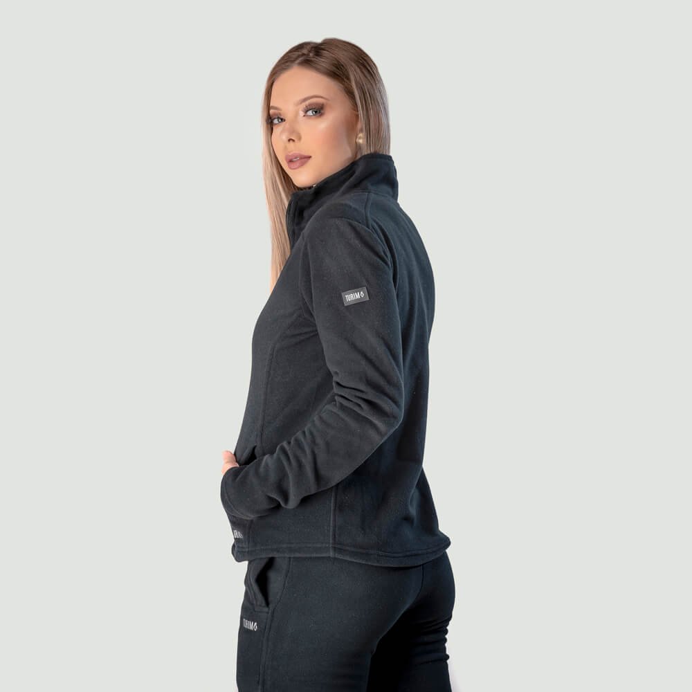 Casaco Fleece Térmico Feminino Turim Zíper Cold Ref. 637