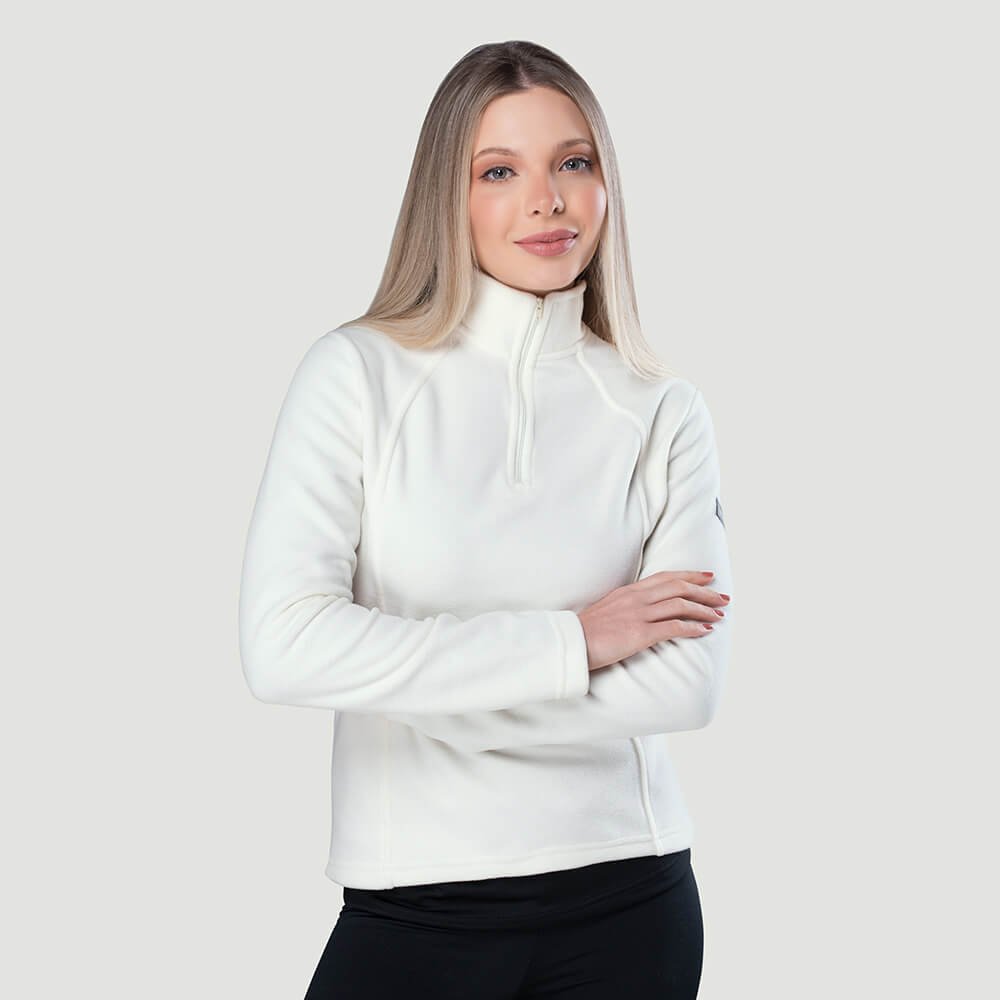 Fleece Térmico Feminino Turim Meio Zíper Cold Ref. 627