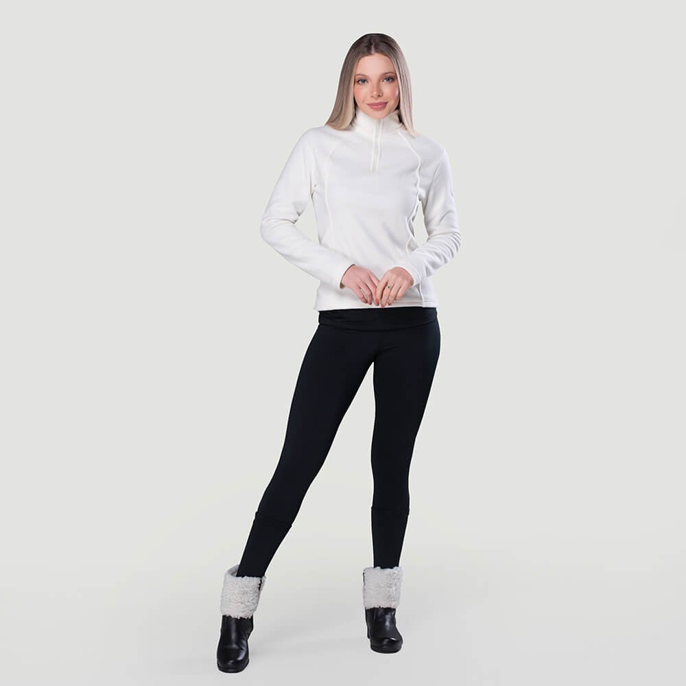 Fleece Térmico Feminino Turim Meio Zíper Cold Ref. 627