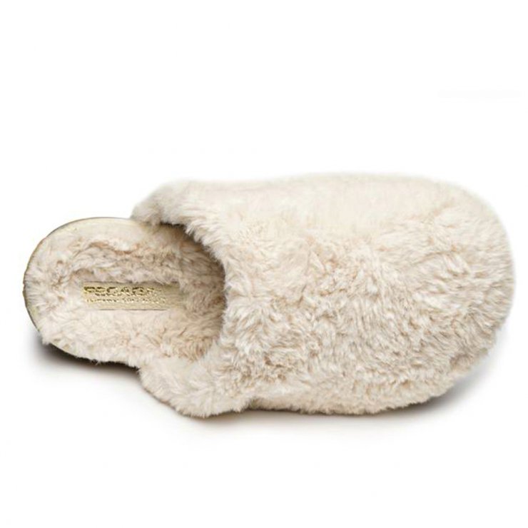 Pantufa Pegada Forrada Em Tecido
