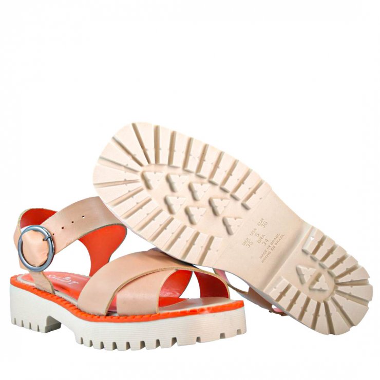 Sandalia Flatform Tratorada Smidt Shoes