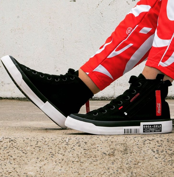 Tenis Coca Cola Atlanta Wave Zipper