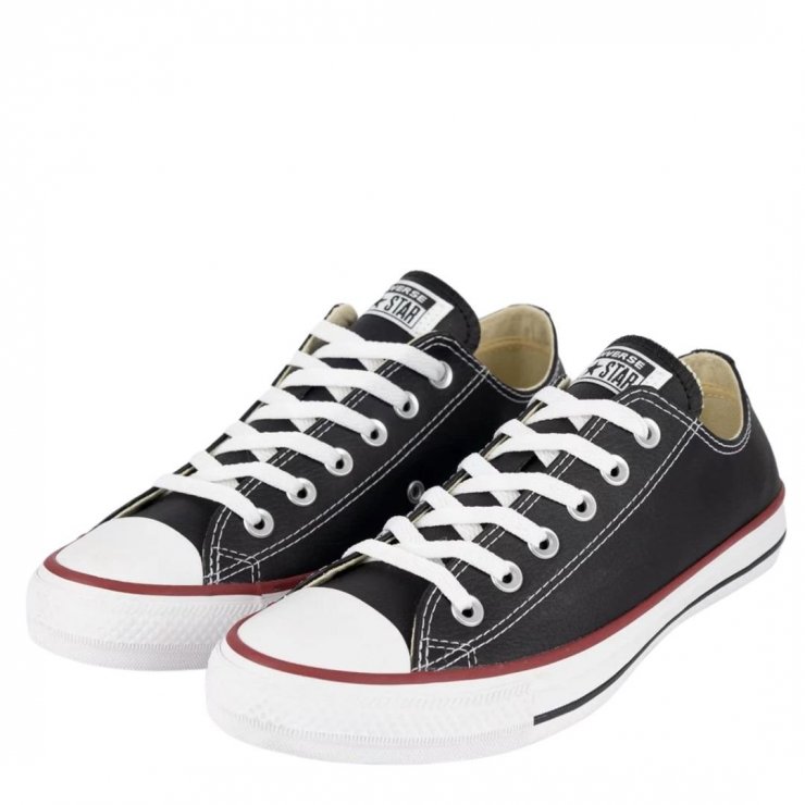 Tênis Converse Chuck Taylor All Star New Malden Ox Preto Vermelho ...