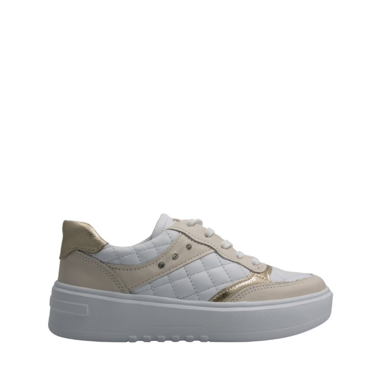 Tenis Pegada Couro Branco