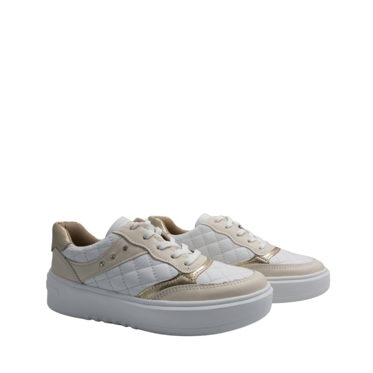 Tenis Pegada Couro Branco