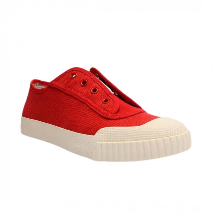 Tenis Schutz Sem Cadarço Smash Lona Vermelho