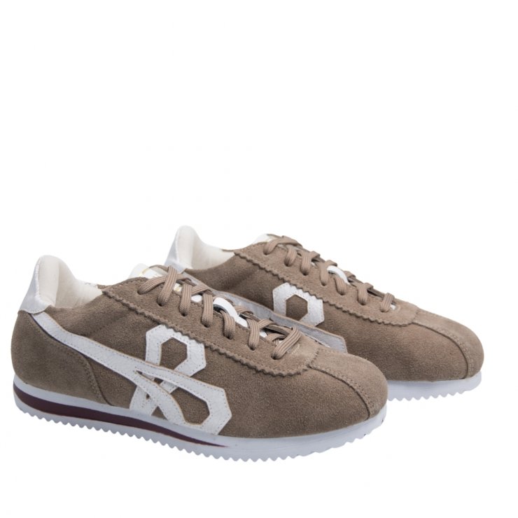Tenis Smidt Shoes Camurça Marrom