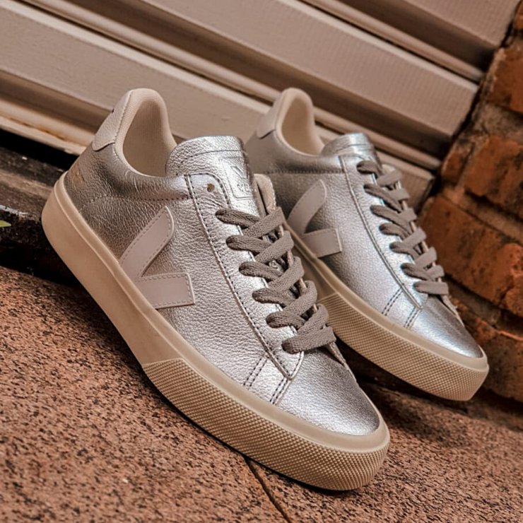 Tenis Vert Campo CHROMOFREE metalizado