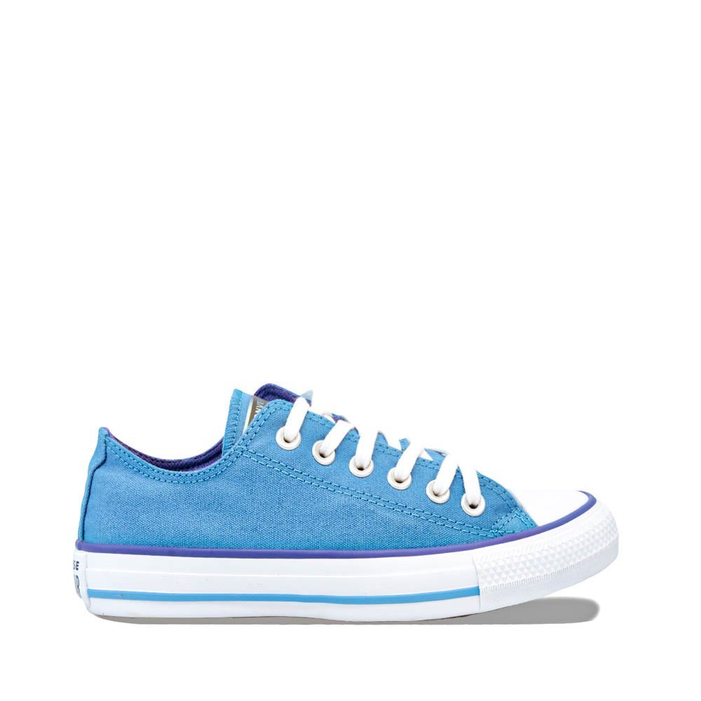 Tenis Converse Chunk Taylor All Star Ox Seasonal Plus Azul Holandes ...