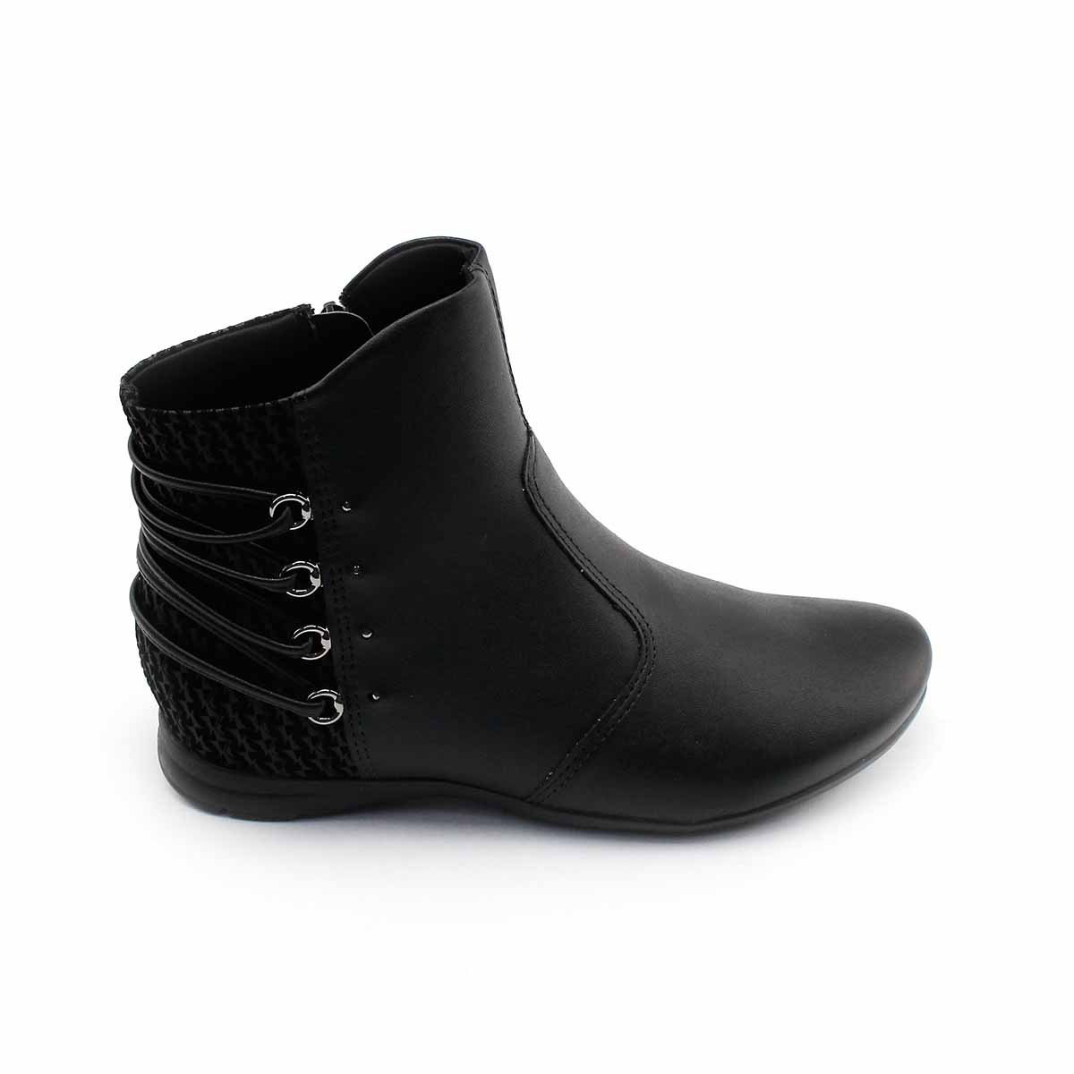 Bota Rasteira Cano Curto Comfortflex| Valuti Calçados