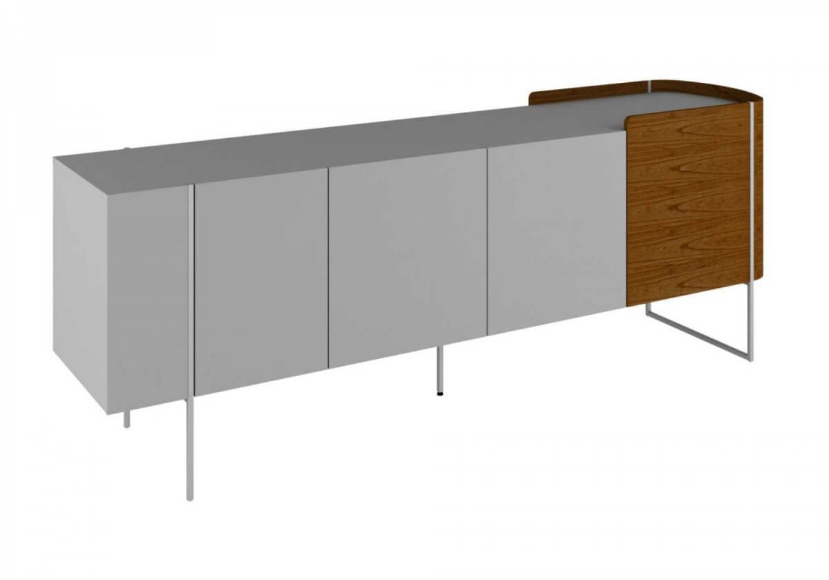 Balcão Rudnick Vogue Curve