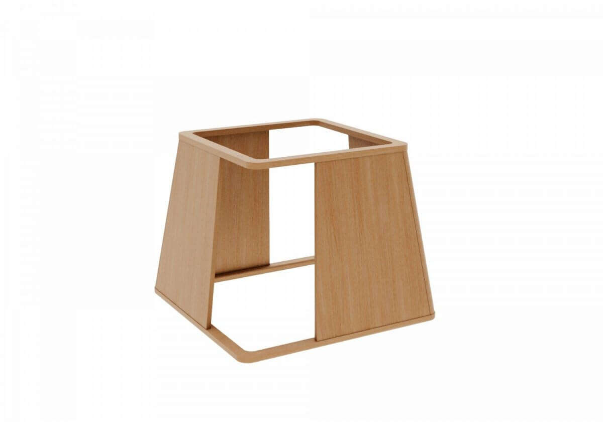 Base Mesa de Jantar Rudnick Alexia Quadrada