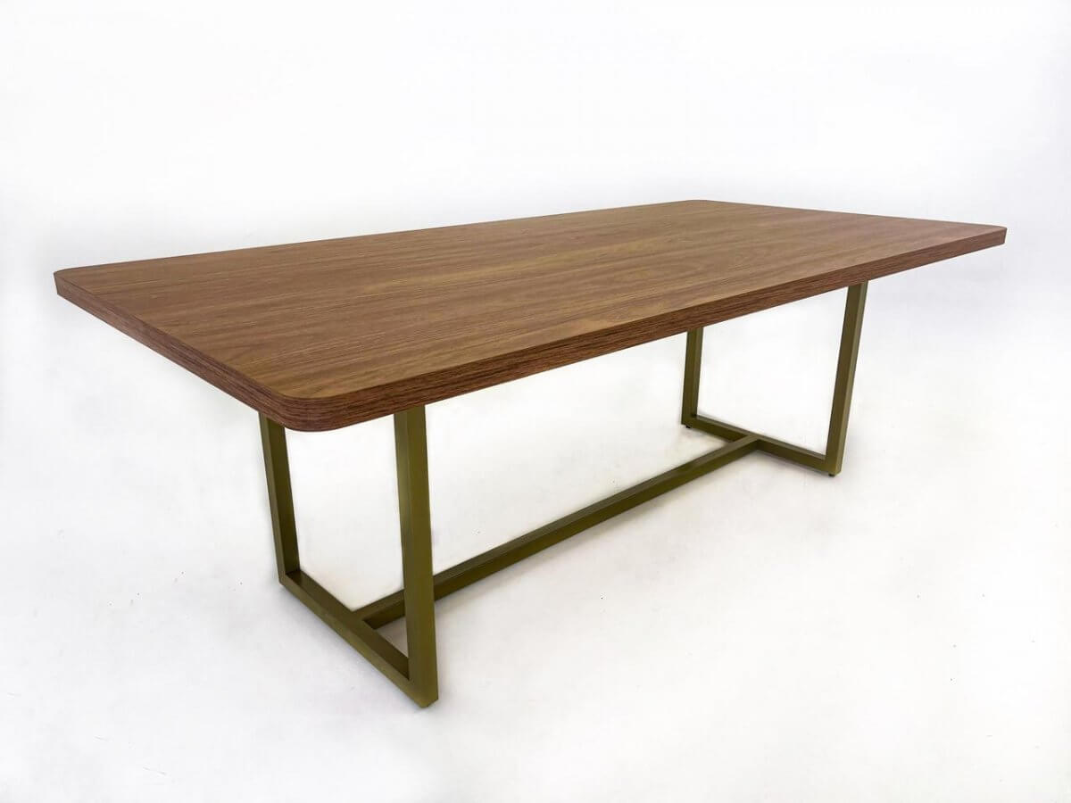 Mesa Urban Macadâmia/Metal Dourado- Rudnick